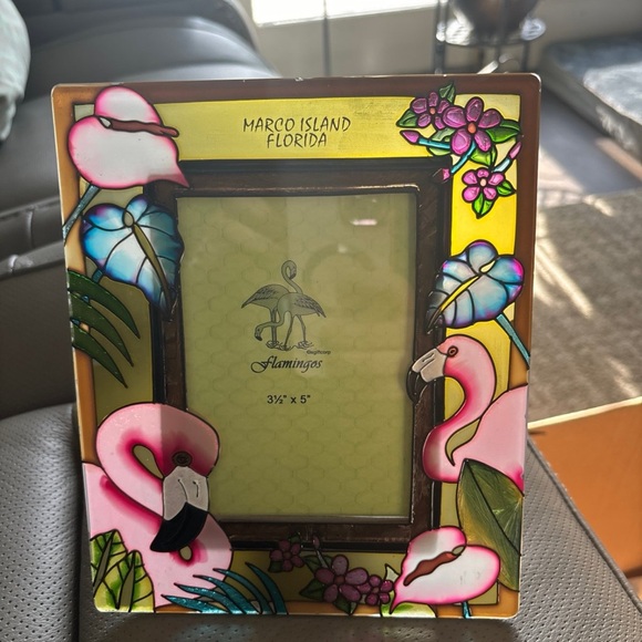 Accents | Marco Island Flamingo Themed Picture Frame | Poshmark